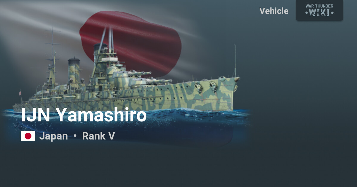 Navio De Guerra Yamashiro